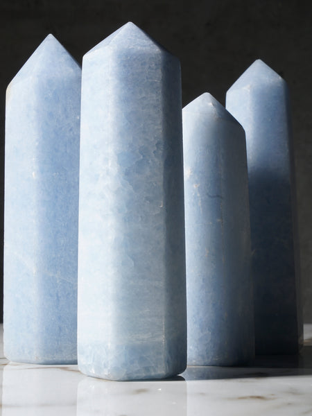 Blue Celestite Tower (HQ4) – Shopalignmentco